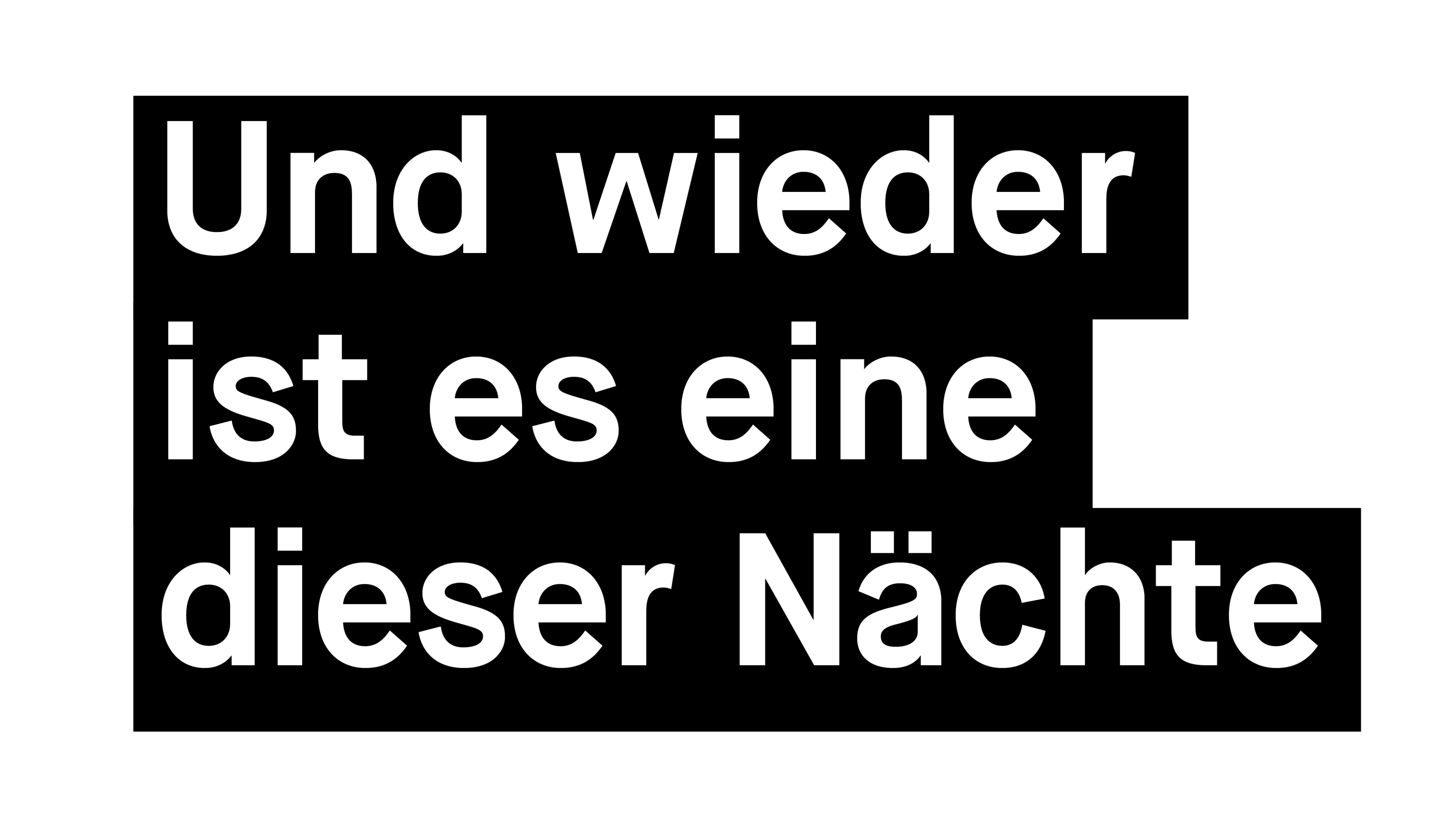 Franziska Ohle, 15 Jahre: Und wieder ist es eine dieser Nächte ...